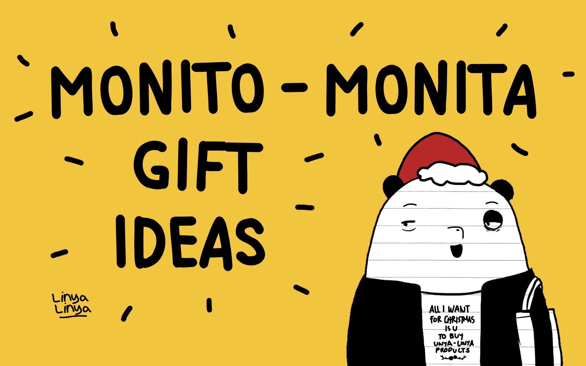 MONITO-MONITA GIFT IDEAS – Linya-Linya